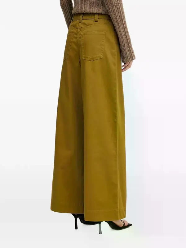 Sisley Wide-leg Elasticated Trousers