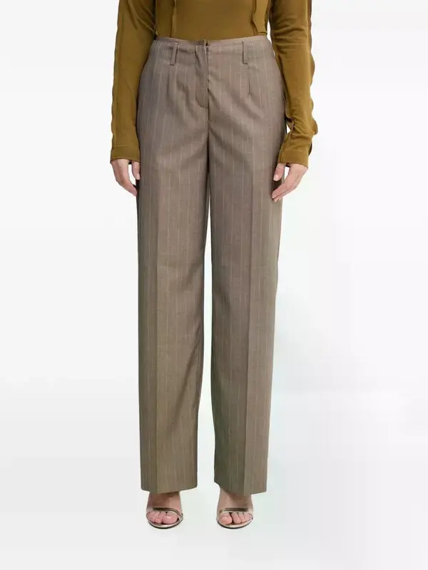 Sisley Pinstripe-pattern Tailored Trousers