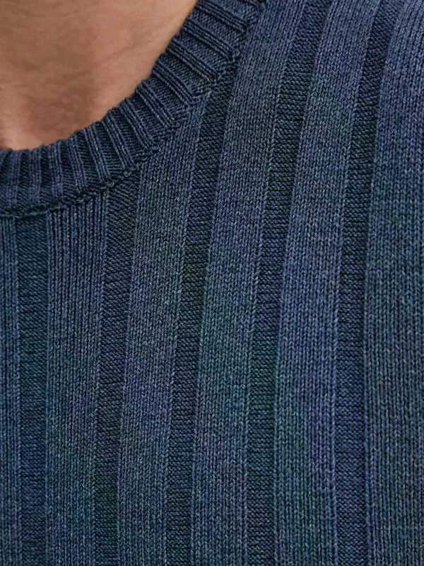 Sisley Ribbed-knit Sweater Vest