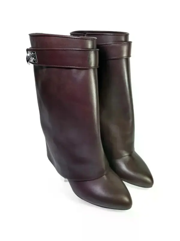 Givenchy Shark Lock Wedge Ankle Boots