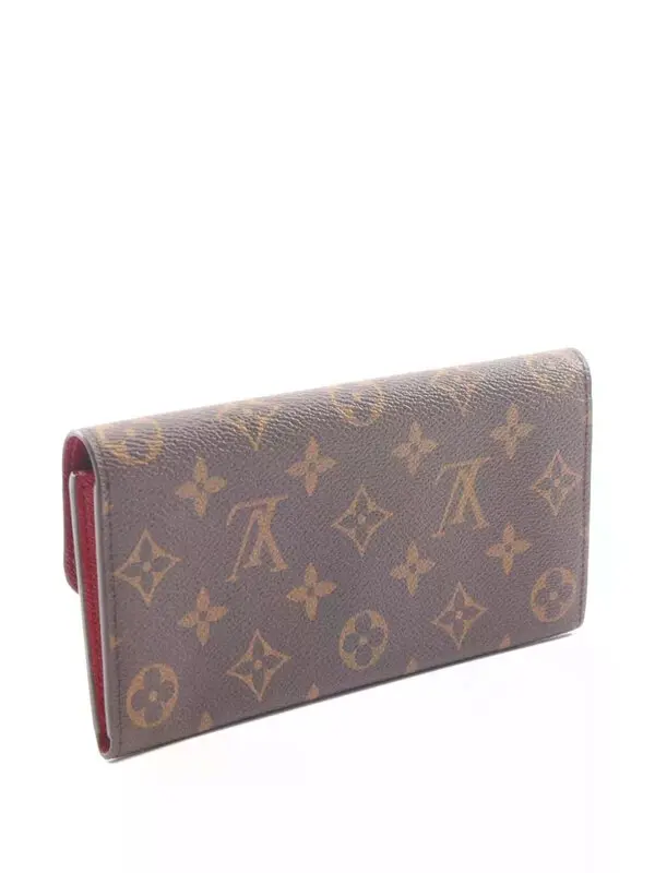 LOUIS VUITTON 2021s Emily Monogram Canvas Bi-fold Wallet