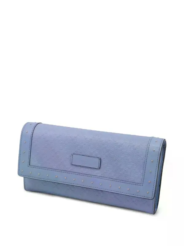 Gucci Microguccissima Flap Wallet - Blue