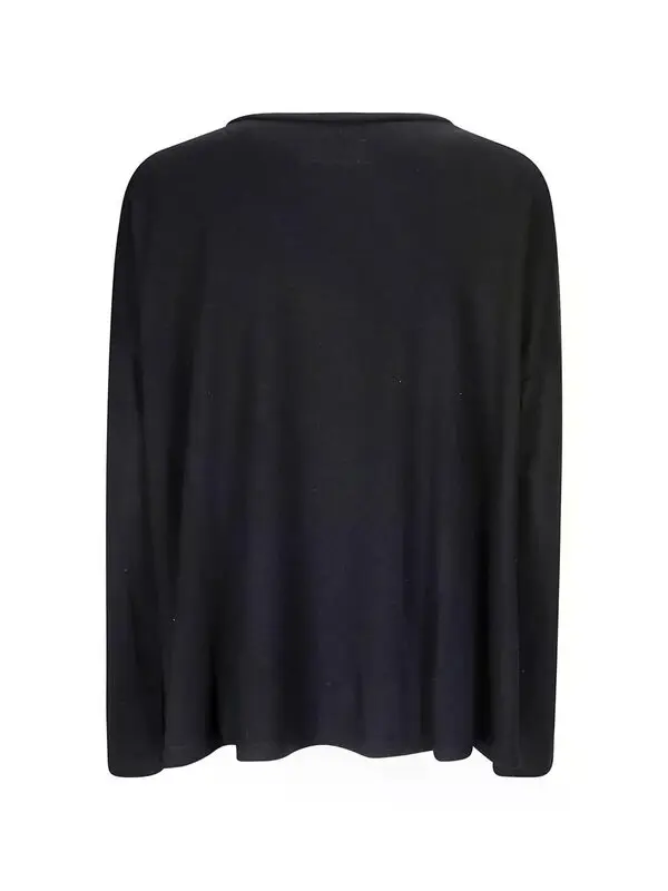 Labo.art Sandra Round-neck Long-sleeve Top - Black