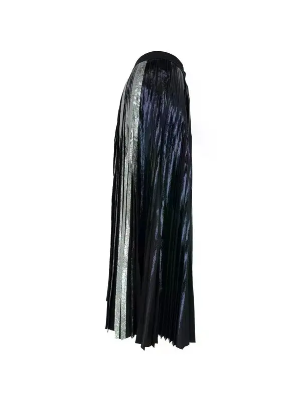 Proenza Schouler Pleated Metallic Skirt