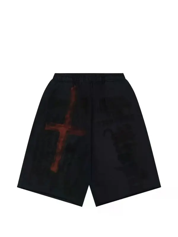 TRAVIS SCOTT Utopia Tour Graphic-print Shorts