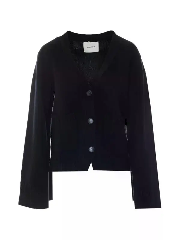 LISA YANG Danni Cashmere Cardigan - Black