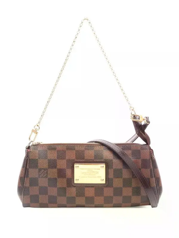 LOUIS VUITTON Damier Ebene Eva Satchel