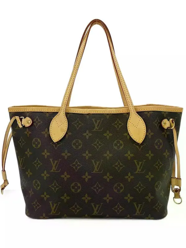 LOUIS VUITTON Monogram Canvas Neverfull Tote Bag - Brown
