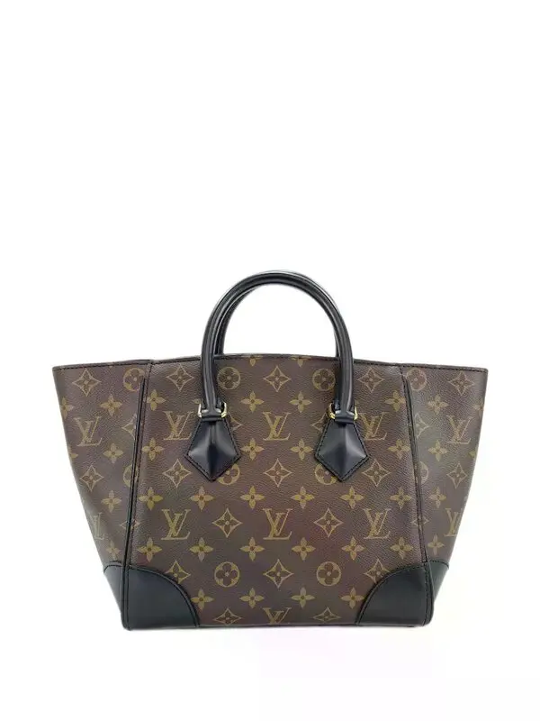 LOUIS VUITTON Monogram Tote Bag - Brown
