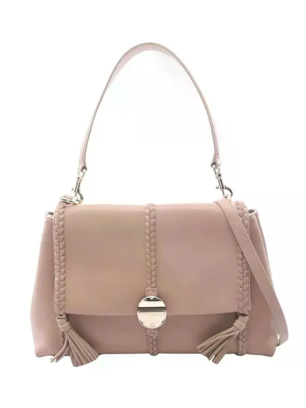 Chloé 2020-2026 Medium Leather Penelope Satchel