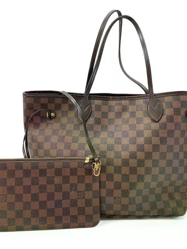 LOUIS VUITTON 2014 Neverfull Mm Tote Bag - Brown