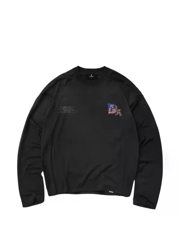 REPRESENT Graphic-print Long-sleeve Shirt