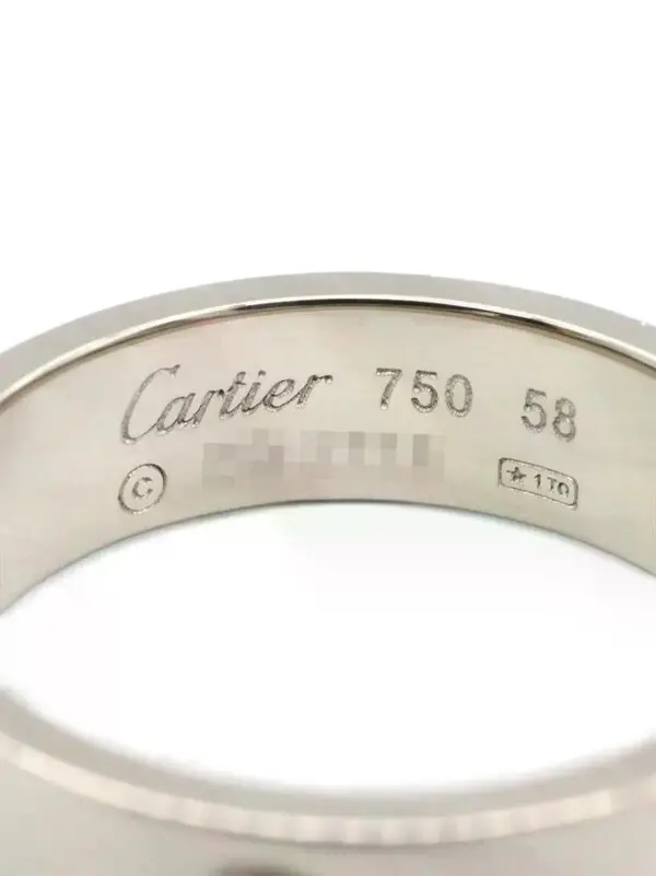 Cartier Love Ring - Silver