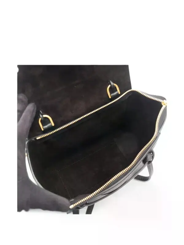 Celine Belt Nano Handbag - Black