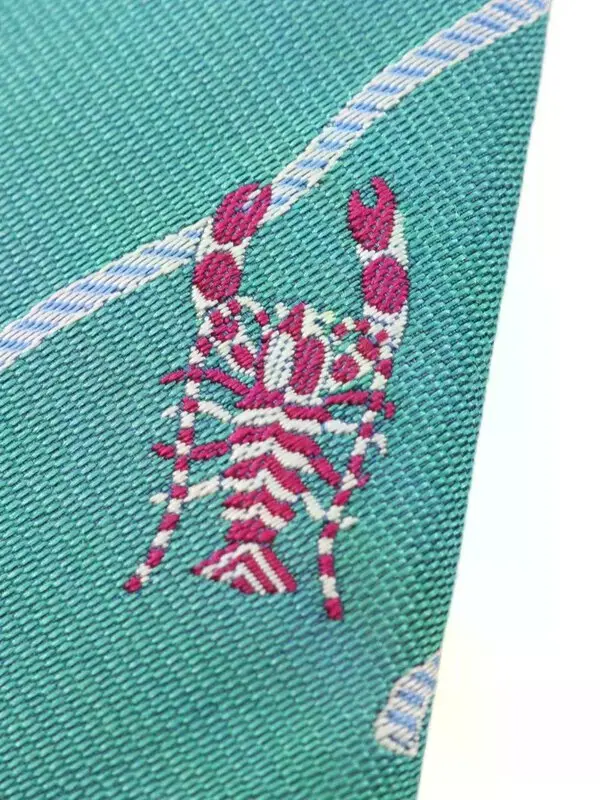 Hermès 2020s Pince Moi Lobster-print Tie