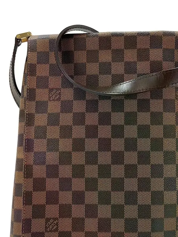 LOUIS VUITTON Damier Ebène Musette Shoulder Bag