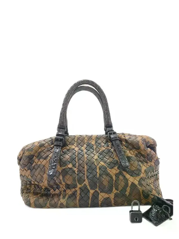 Bottega Veneta Intrecciato Leopard-print Handbag