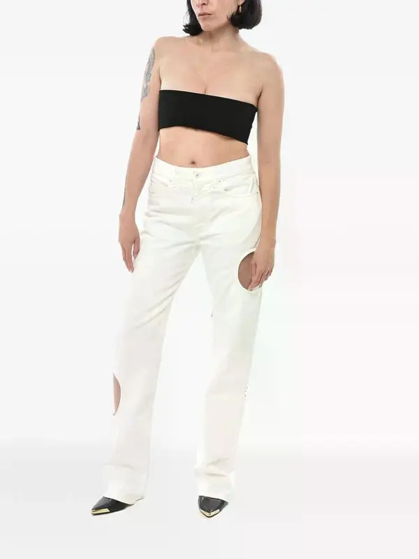 Max Mara Fretty Knit Bandeau Top