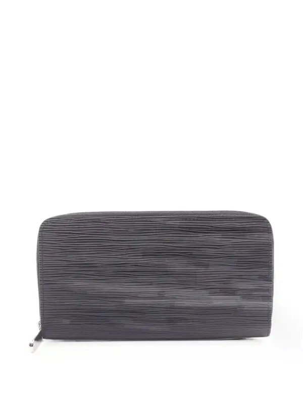LOUIS VUITTON 2019 Epi Zippy Wallet - Black