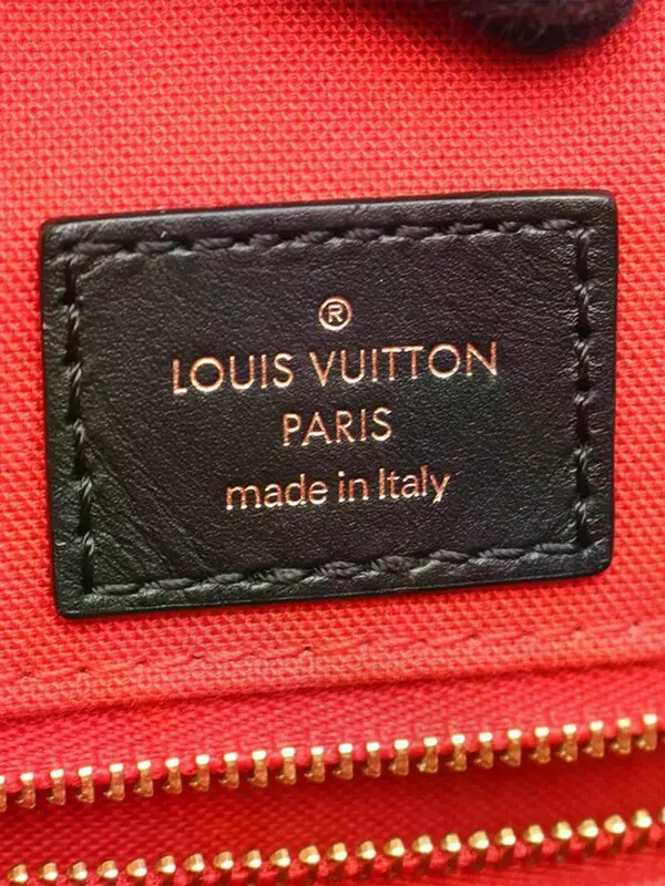 LOUIS VUITTON Monogram Reverse Giant Onthego Mm Satchel