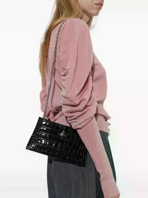 VIVIENNE WESTWOOD Small Flat Zip Clutch