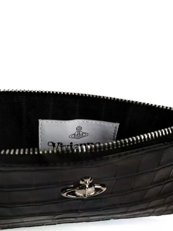 VIVIENNE WESTWOOD Small Flat Zip Clutch