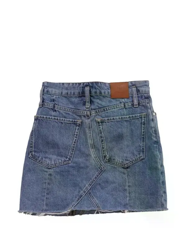 ANINE BING Connie Denim Skirt
