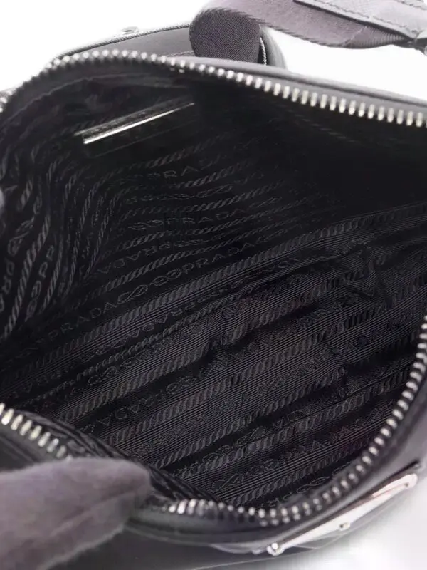 Prada Tessuto Saffiano Shoulder Bag