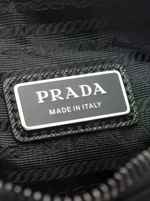 Prada Tessuto Saffiano Shoulder Bag