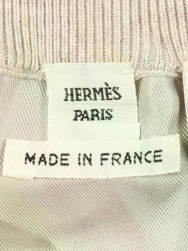 Hermès 2010s Mors A Jouets Colour-block Midi Skirt