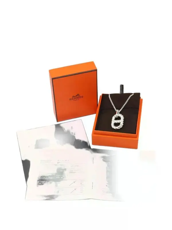 Hermès 2020s Chaîne D'ancre Area Ii Twist Necklace