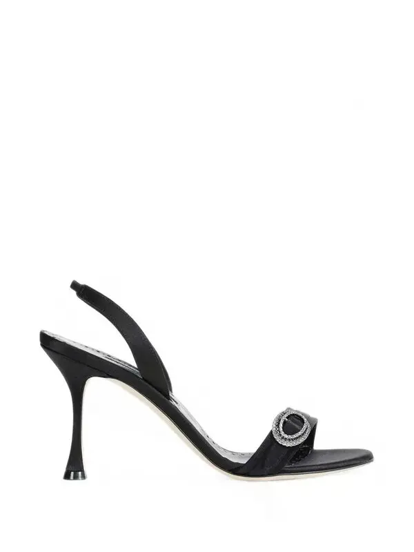 Manolo Blahnik Zutosan Crystal-embellished Sandals