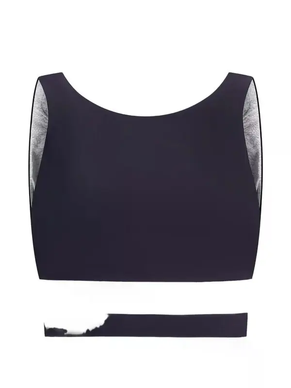 HOUSE OF GRAVITY Divine Striped Crop Top