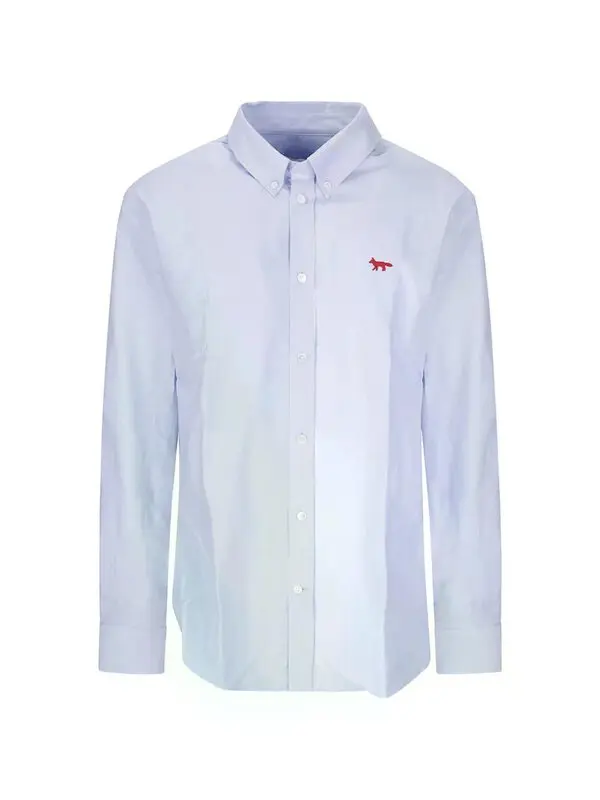 Maison Kitsuné Profile Fox Long-sleeve Shirt