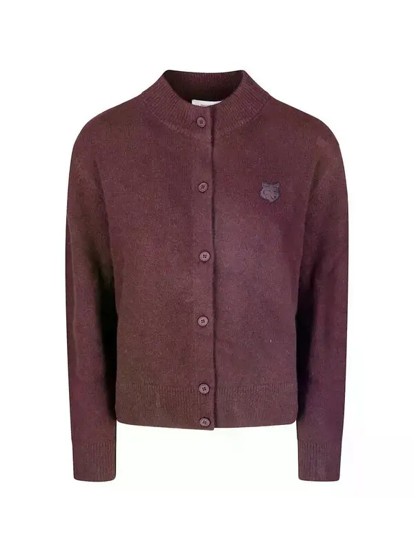 Maison Kitsuné Fox Head Boxy-cut Cardigan