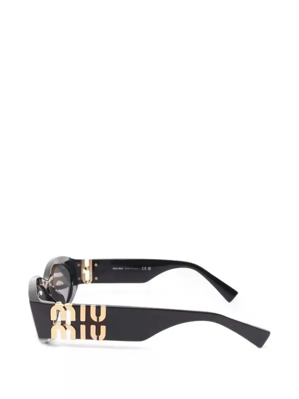 Miu Miu 2010s Glimpse Oval Sunglasses