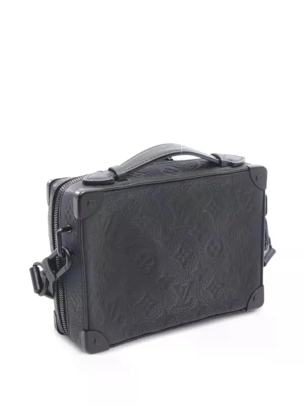 LOUIS VUITTON 2021s Trunk Monogram Taurillon Tote Bag