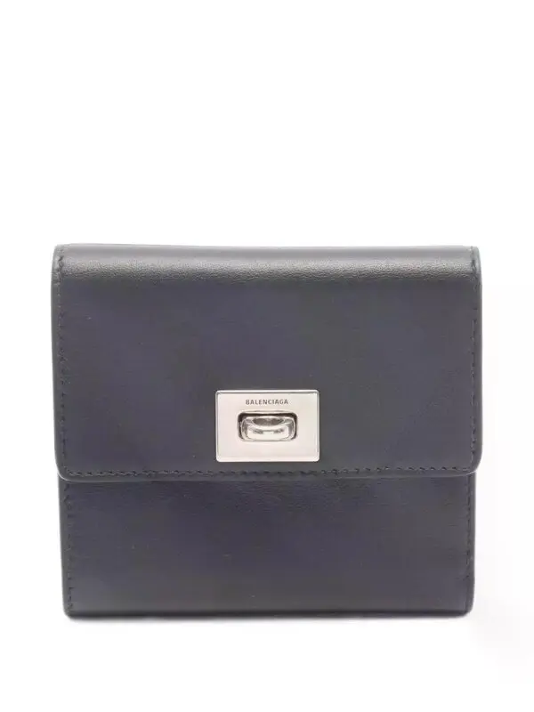 Balenciaga 2010s Rodeo Trifold Wallet - Black