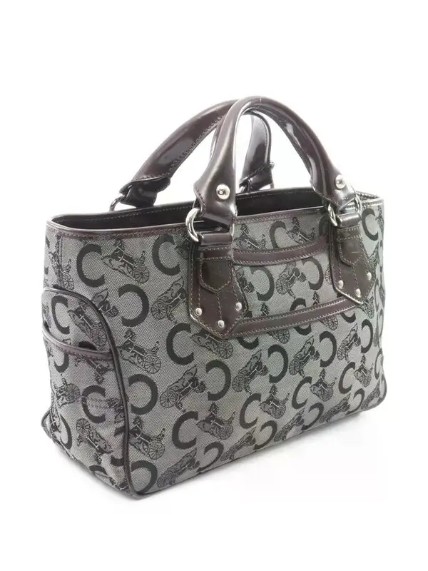 Celine Monogram Boogie Tote Bag - Grey