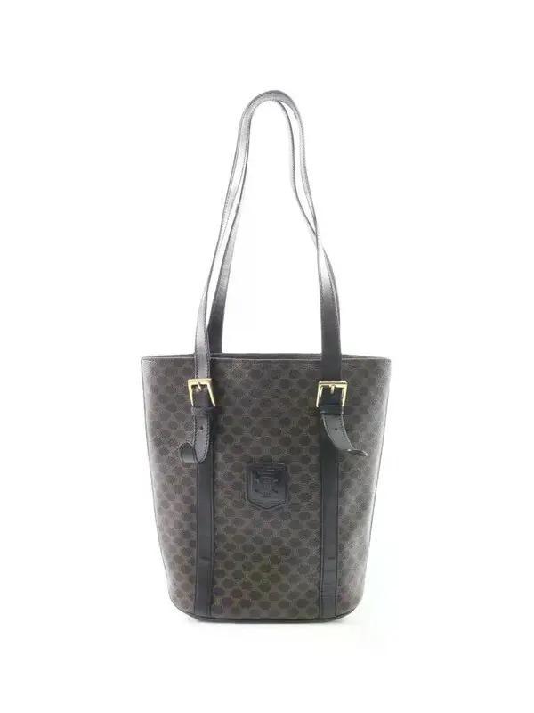 Celine 2000s Macadam Shoulder Bag