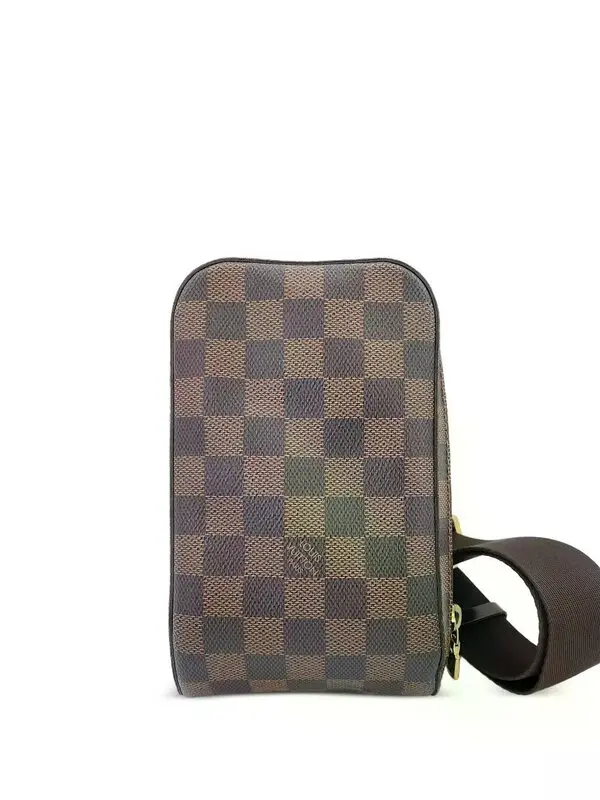 LOUIS VUITTON Damier Ébène Belt Bag - Brown