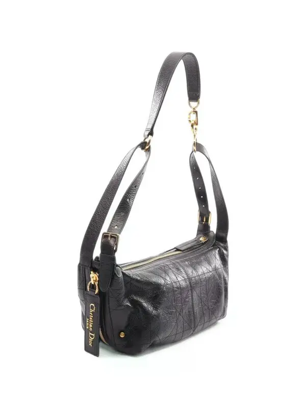 Dior 2010s Macro Cannage D-journey Shoulder Bag