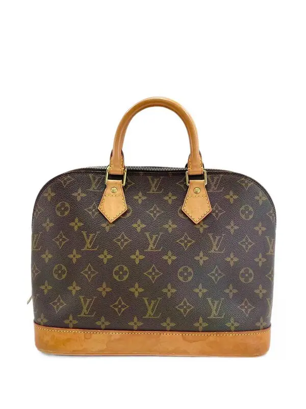 LOUIS VUITTON 2000 Alma Monogram Handbag - Brown