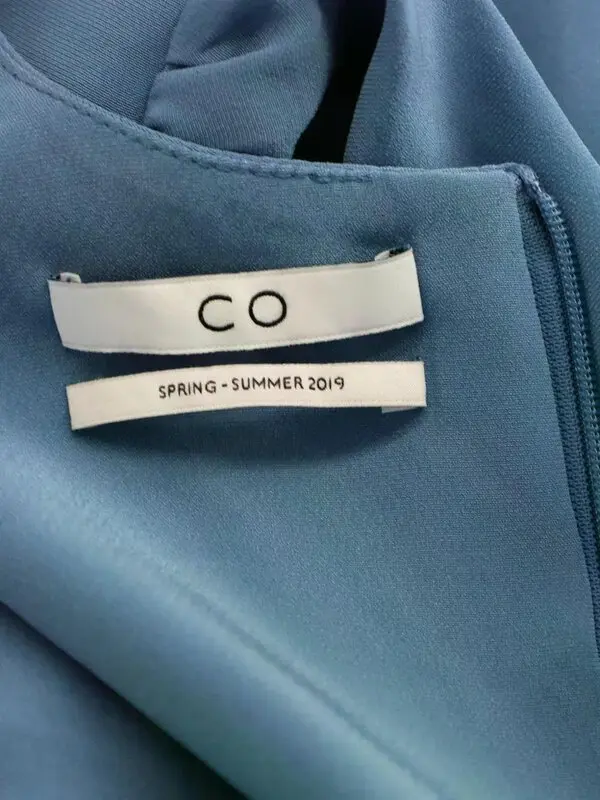 Co Gathered Long-sleeve Maxi Dress