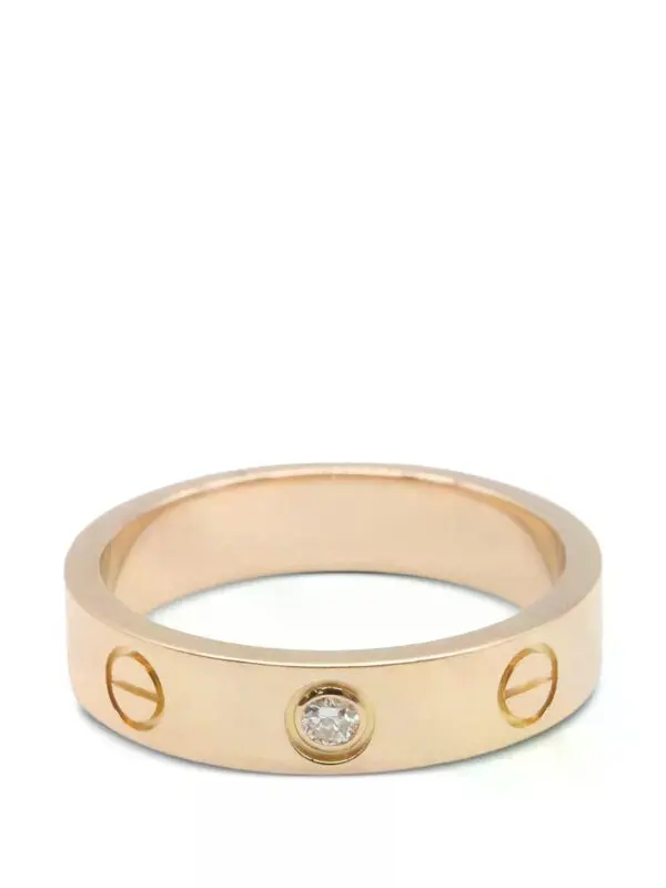 Cartier Love Diamond Ring - Pink