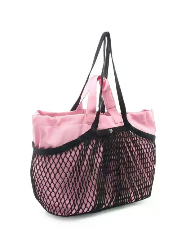 Balenciaga 24 7 Mesh Tote Bag