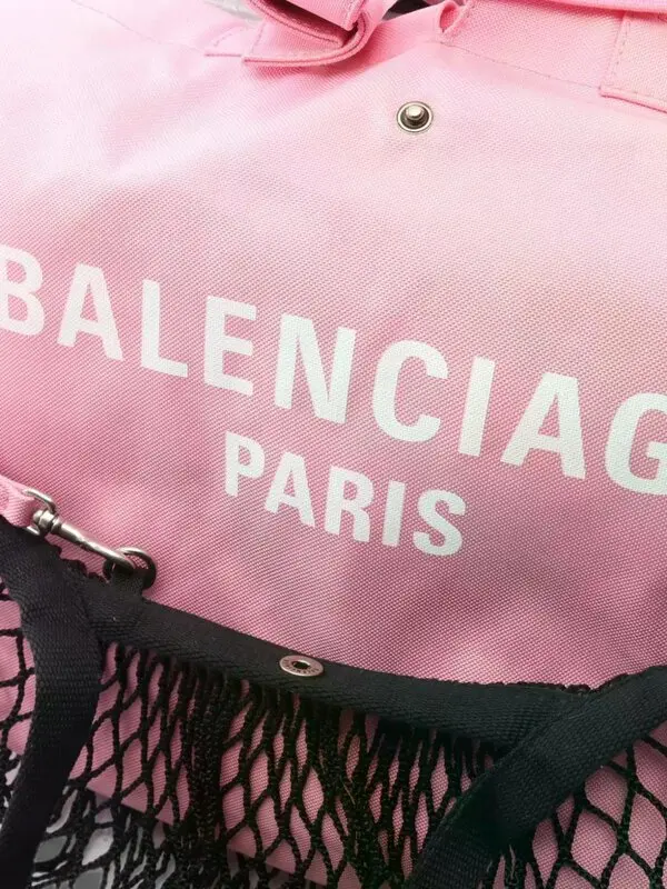 Balenciaga 24 7 Mesh Tote Bag