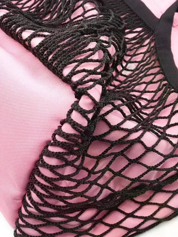 Balenciaga 24/7 Mesh Tote Bag - Pink