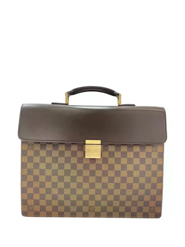 LOUIS VUITTON 1998 Damier Ebène Briefcase