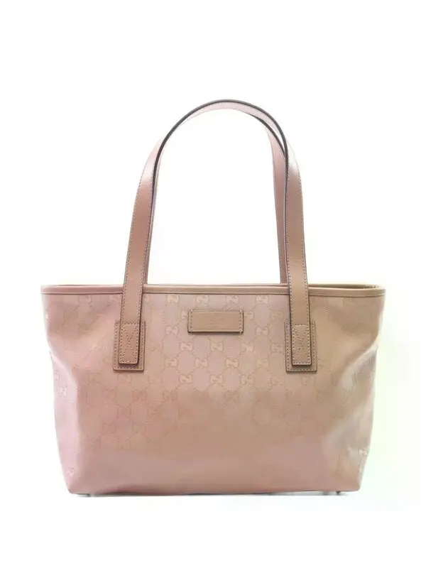 Gucci Gg Imprime Shoulder Bag - Neutrals